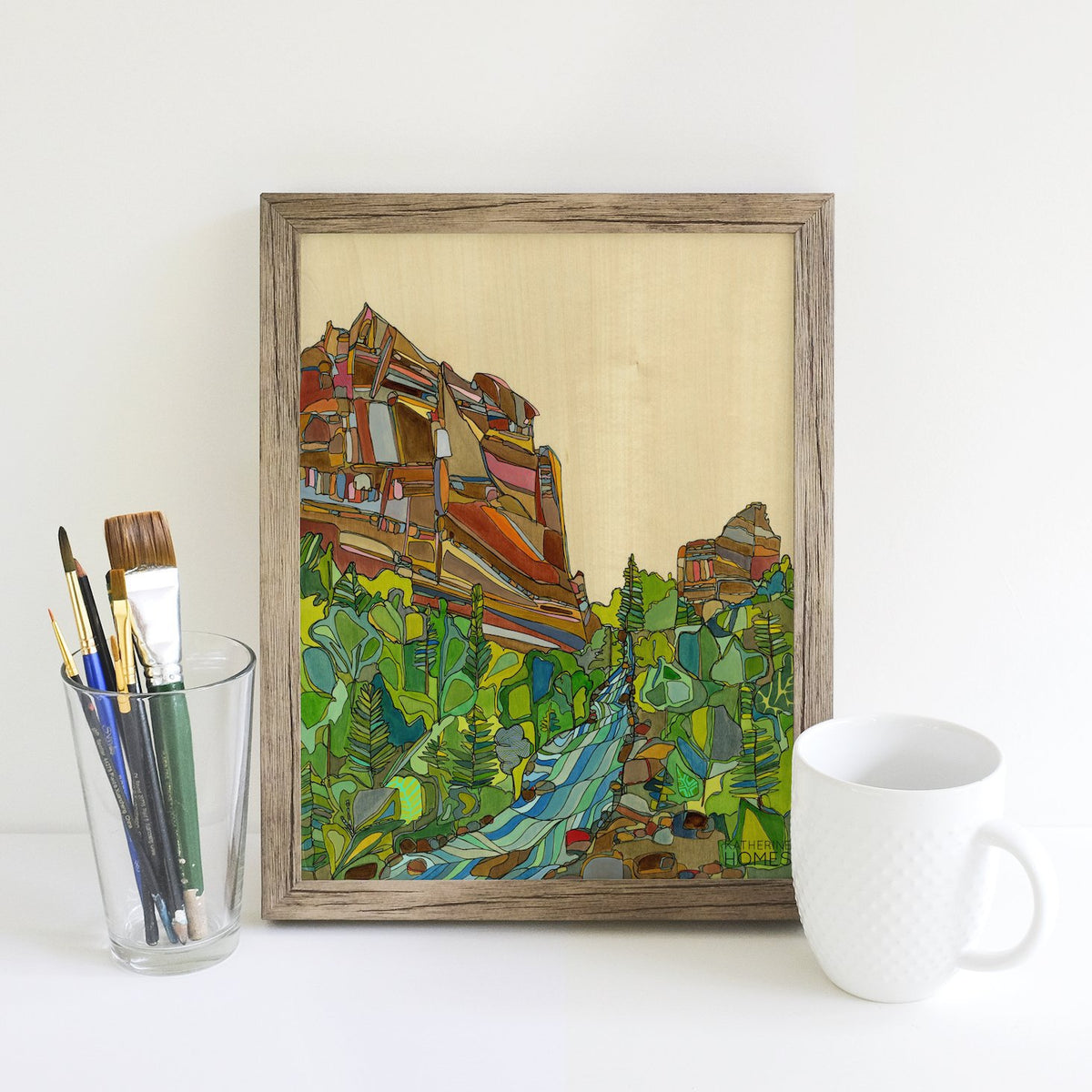 Eldorado Canyon Print | KATHERINE HOMES – Katherine Homes