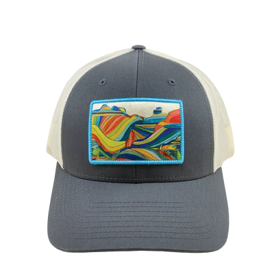 MOAB, UTAH BASEBALL HAT | GREY | NATURAL | KATHERINE HOMES – Katherine ...